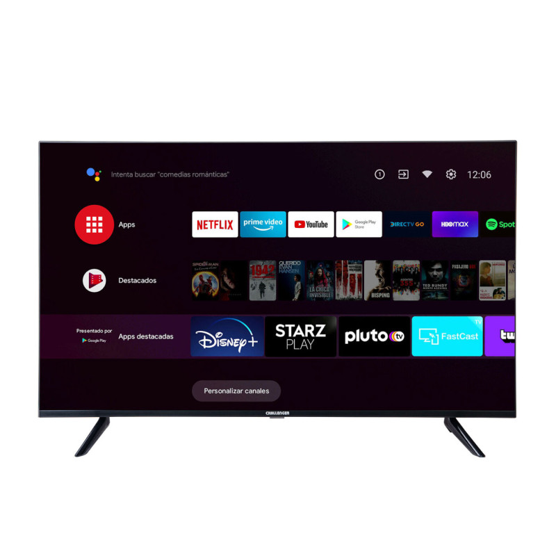 TELEVISOR ANDROID 32 PULGADAS HD SMART TV BLUETOOTH - NETFLIXTV - LED ...
